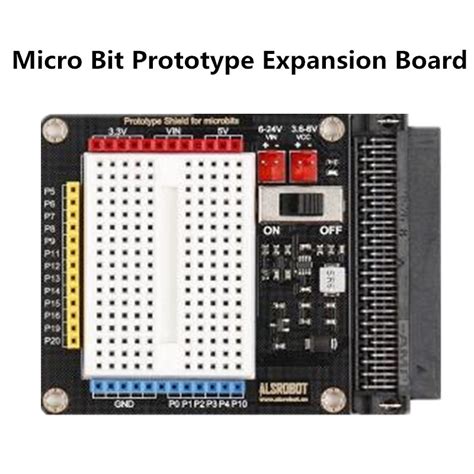 Original BBC Microbit Expansion Board Prototype PCB Board Control Electronic Circuits For BBC