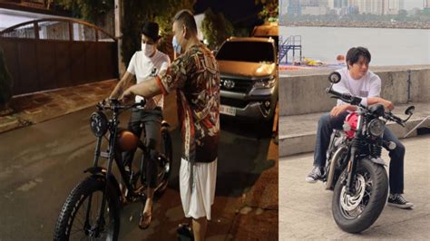 Daniel Padilla Spotted Sa Harapan Ng Bahay Nila Nakasakay Ng Bicycle