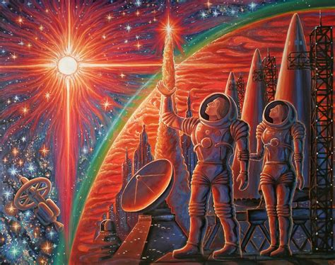 Vintage Space Artwork