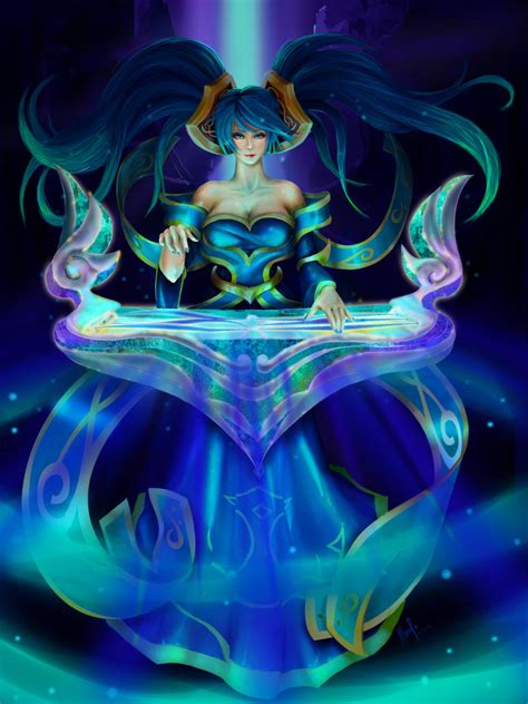 League Of Legends Fanart Sona By Mumuchi On Deviantart