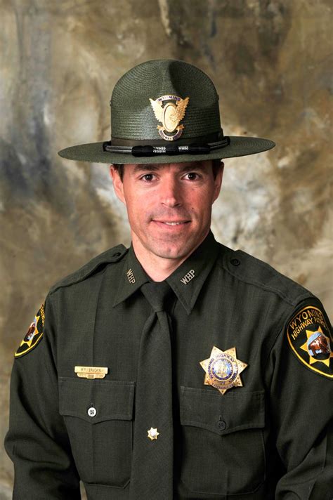 Wyoming Highway Patrol Matthew Brackin Promoted To Lieutenant In