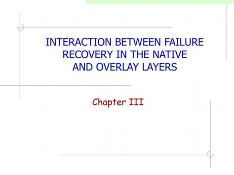 Ppt Analyzing Cross Layer Interaction In Overlay Networks Powerpoint