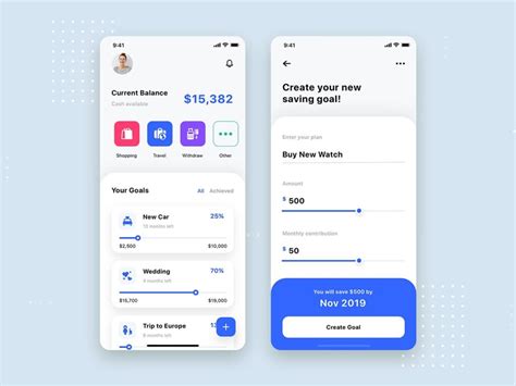 Expense Tracker Mobile App Ui Template Download Free Resource