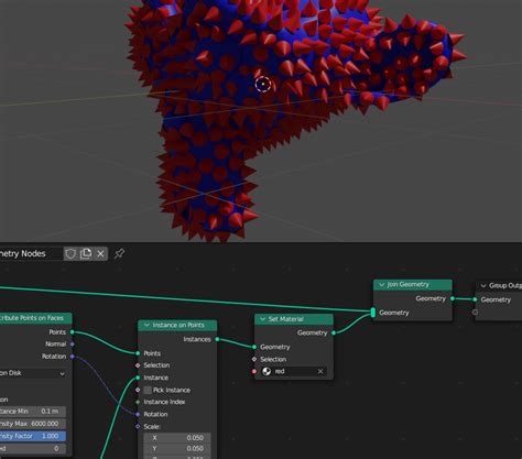 Geometry Nodes Uniform Distribution Of Points Blender Stack Exchange