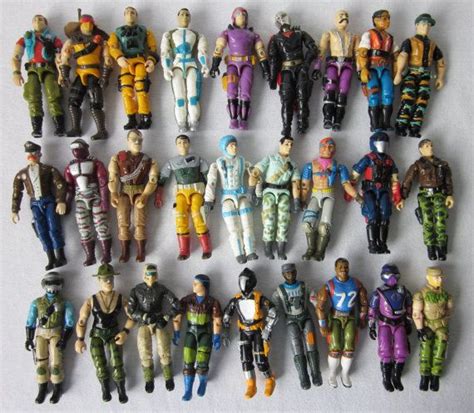 Gi Joe 80s And 90s Figures Lot Salems Lot Gi Joe And Etsy