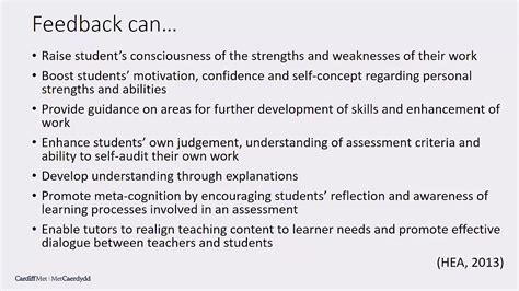 Formative Feedback Mini Presentation Youtube