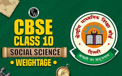 Cbse Class 10 Social Science Weightage 2026 Chapter Wise Marks Distribution