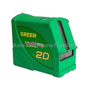 Лазерный нивелир-уровень CONDTROL GREEN 2D купить по цене в Москве