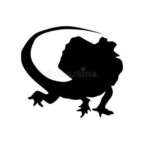 Silhouette Lizard Stock Illustrations 10 495 Silhouette Lizard Stock