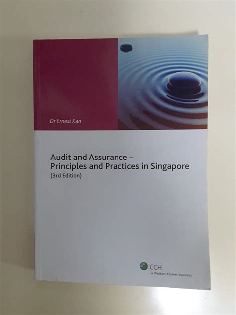 Audit And Assurance Principles And Practices In Singapore 3rd Edition By Dr Ernest Kan