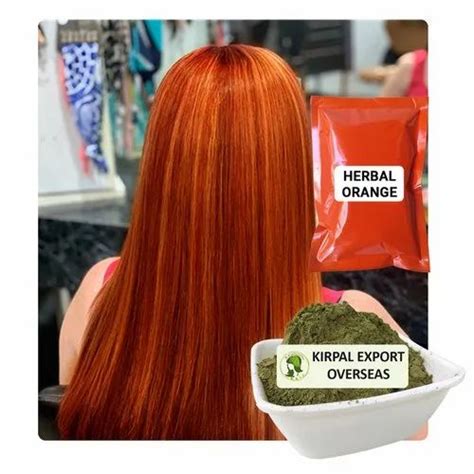 Herbal Orange Hair Color Kirpal Export Overseas At ₹ 275kg In New Delhi