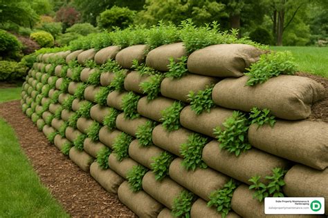 Geotextile Retaining Wall