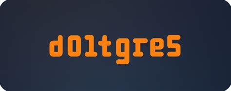Github Dolthub Doltgresql Doltgresql Version Controlled Postgresql