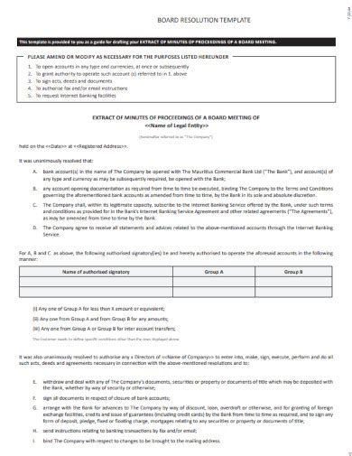 Resolution Examples Format How To Create Pdf