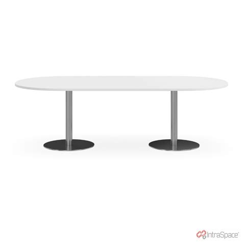 Adelaide Duo Disc Base Meeting Tables Intraspace