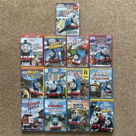Thomas The Tank Engine And Friends Dvd Bundle Job Lot Of 13 Genuine