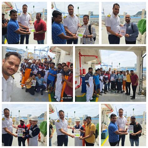 Capt Ajit K Mohapatra On Linkedin Signing Off From The Ship Is Always A Happy Moment For The