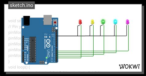 Asigment 3 Computer Lampu Berjalan Wokwi Esp32 Stm32 Arduino