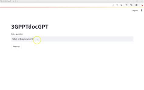Dheeraj S On Linkedin 3gpp Tdoc Gpt In Action Using Open Source Model