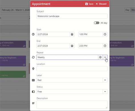 Appointment Forms And Tooltips In Blazor Scheduler Blazor DevExpress Documentation