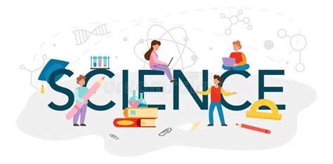 Typographic Science Header Stock Illustrations 533 Typographic