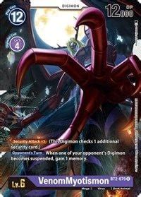 Venommyotismon Digimon Myp Cards