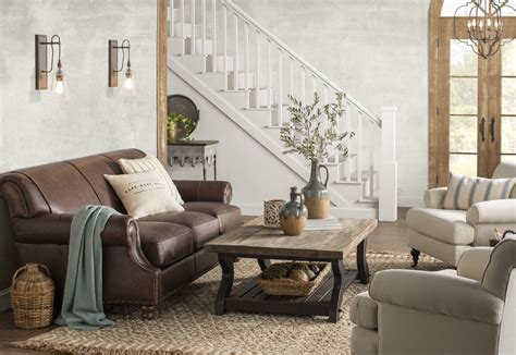 White Leather Sofa Decorating Ideas