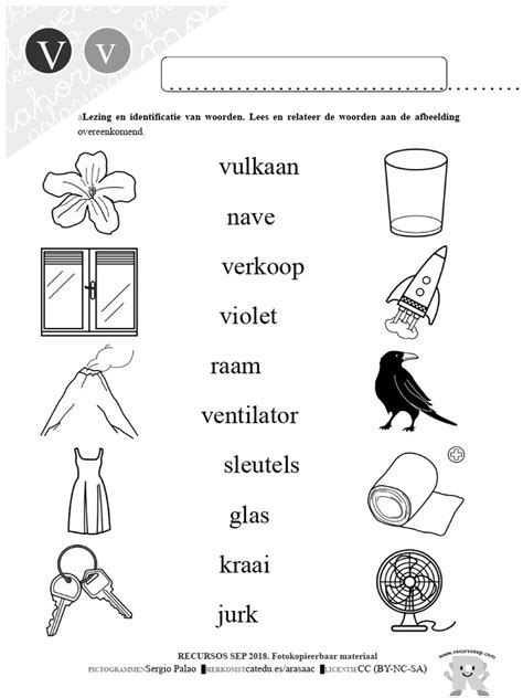 Schriftje Lezen En Schrijven Letter V Hulpmiddelen Lezen En Schrijven Activiteiten Pdf