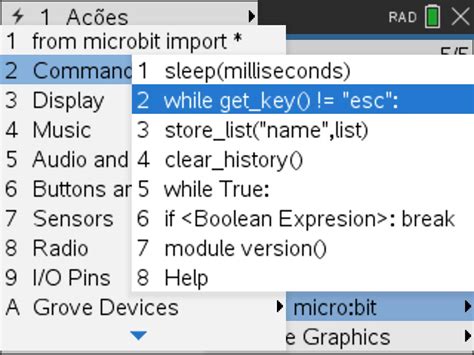programação em python módulos complementares com ti nspire™ cx ii t