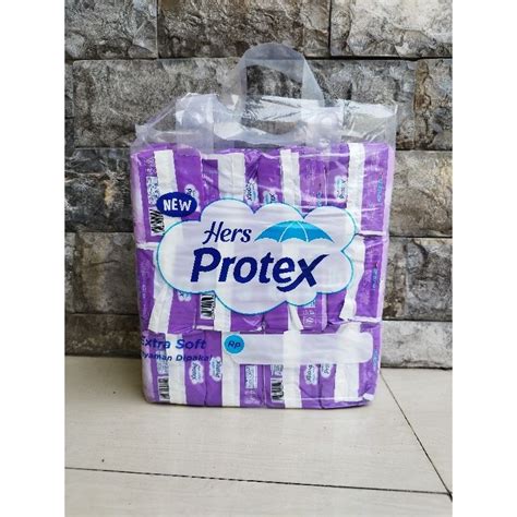 Jual 1 Tas Isi 12 Pack 60pad Hers Protex Ungu Wing Bersayap 23cm Shopee Indonesia