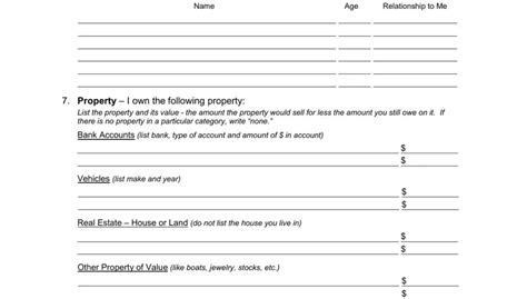 Unsworn Declaration Indigency Pdf Form Formspal