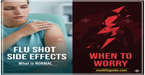Flu Shot Side Effects What Is Normal And When To Worry