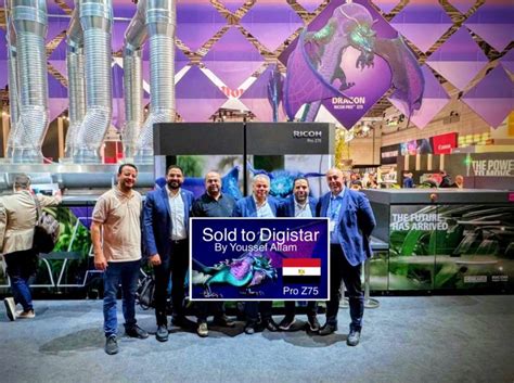 Ahmed Fathy On Linkedin Ricoh Proz75 Digistar Digistar Ricoh Digistar