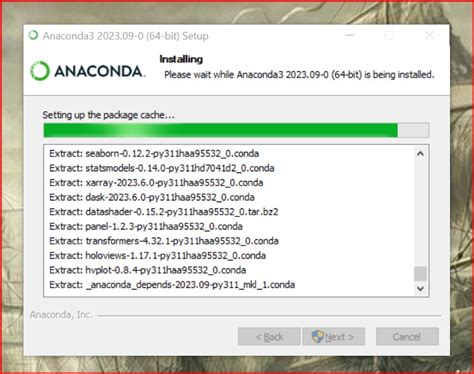 Cant Install Failed To Extract Packages Error Anaconda And Miniconda