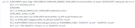关于pixhawk中 mk 文件的解读（二） pixhawk makefile解读 csdn博客