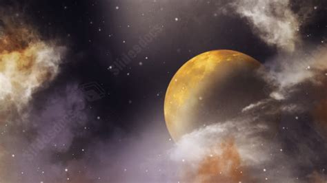 Best Lunar Eclipse Powerpoint Background For Presentation