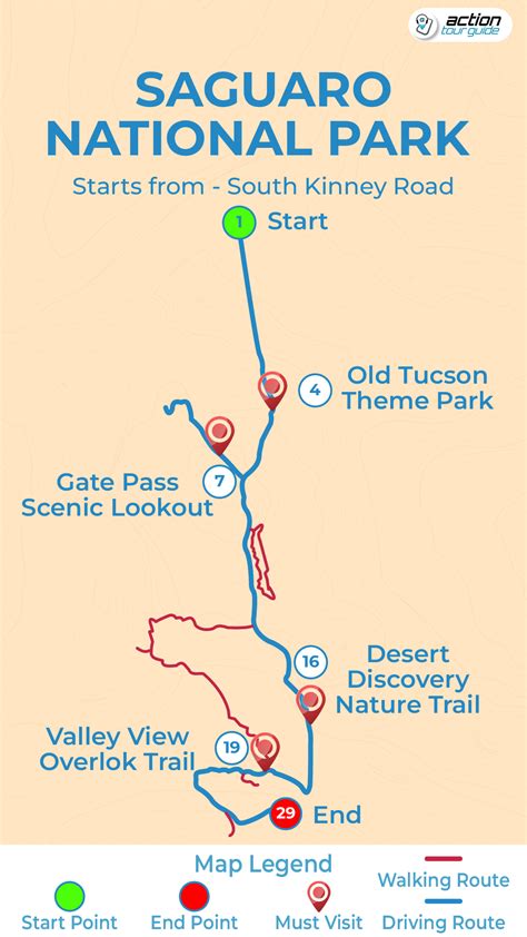 Saguaro National Park Self Guided Audio Driving Tour Guided Tours