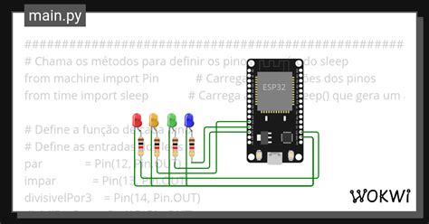 Leds LTP Wokwi ESP STM Arduino Simulator