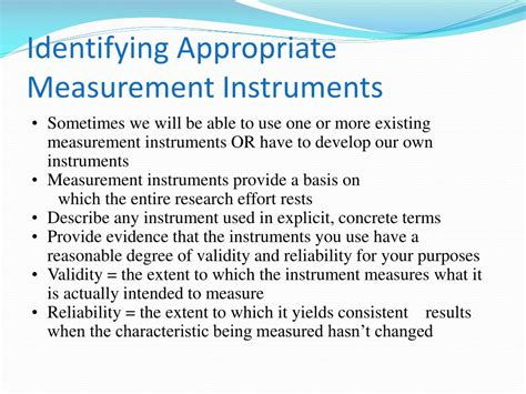 Ppt Research Methods Measurement Instruments Project Powerpoint