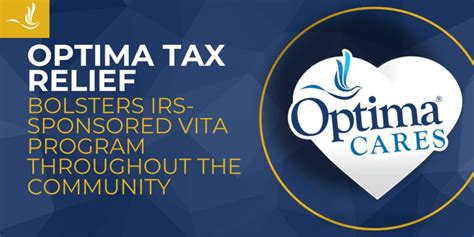 Optima Tax Relief Bolsters Vita Program In Orange County Optima Tax Relief