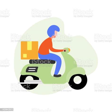 Courier Stock Illustration Download Image Now Delivery Person