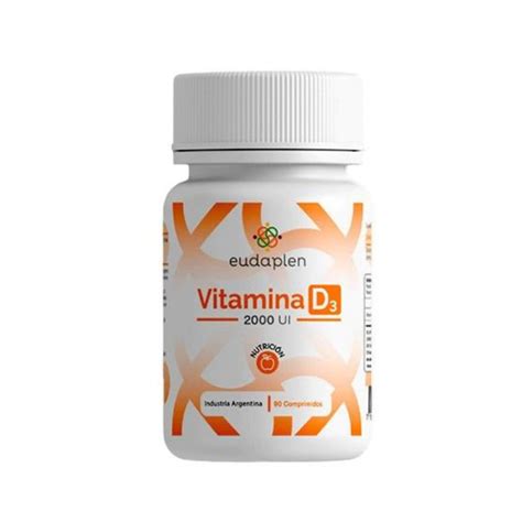 Vitamina D3 Comprimidos 2000 Ui Rinde Tres Meses De Consumo