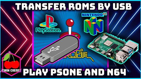 how to transfer games to your raspberry pi via usb retropie emulation
