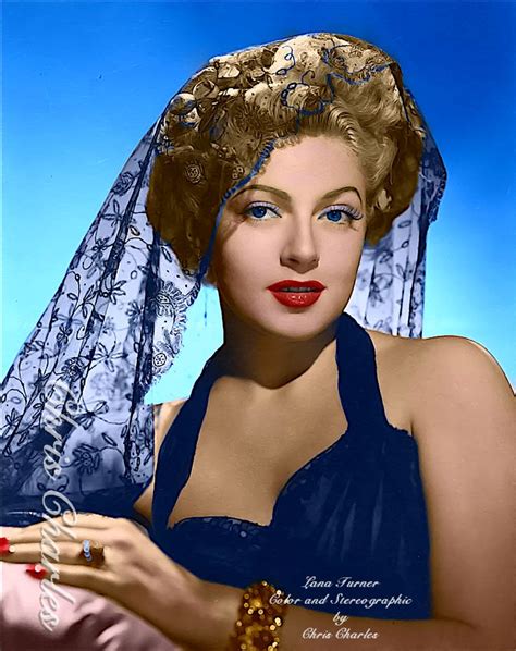 Lana Turner Classic Hollywood Glamour Vintage Movie Stars Hollywood