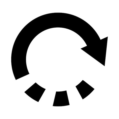 Premium Vector Rotation Icon Logo Vector Design Template