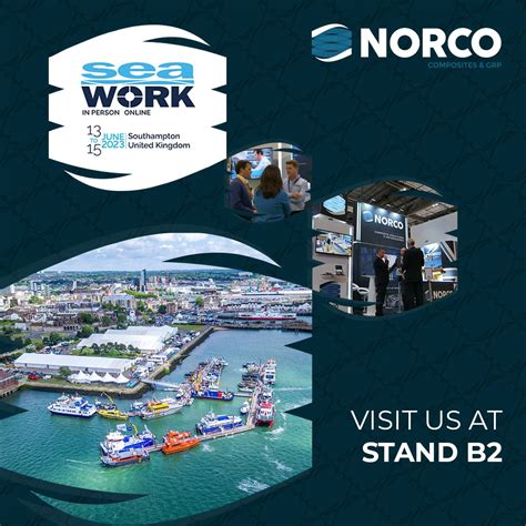 Seawork Maritime Maritimeindustry Composites Norcocomposites… Norco Composites And Grp