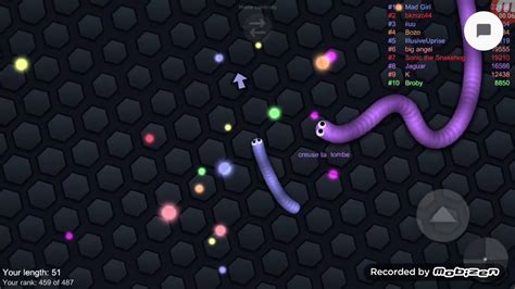 지렁이 게임 Youtube