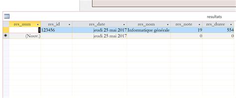 Récolter Et Consolider Les Données En Vba Access