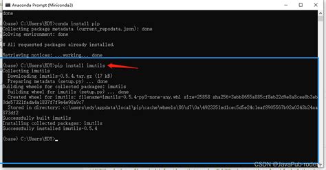 Windows10安装imutils【已解决】imutils库安装 Csdn博客