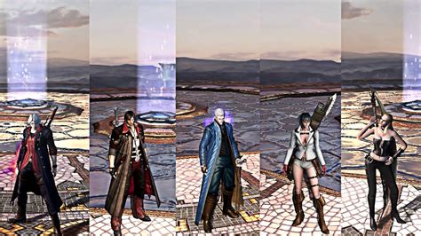 Devil May Cry 4 Special Edition Nero Vs Dante Vs Vergil Vs Lady Vs